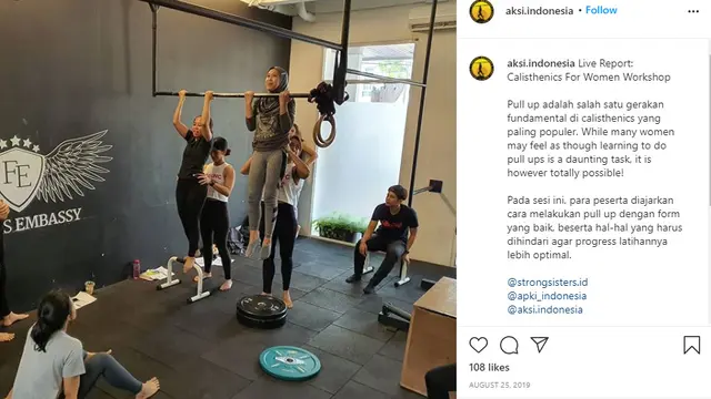 Percantik Lekuk Tubuh dan Feed Instagram Dengan Kalistenik - Health ...