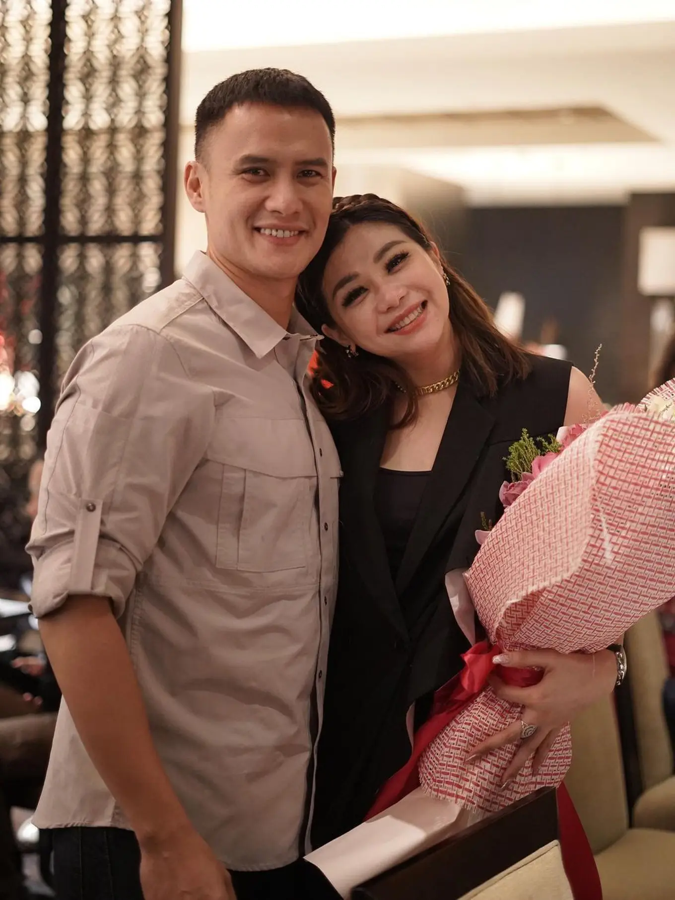 Potret Choky Sitohang dan Putrinya Abbey, Usia 12 Tahun Tingginya Sudah ...