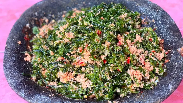 Urap Latoh, Sajian Anggur Laut yang Jadi Kuliner Rembang - Regional ...