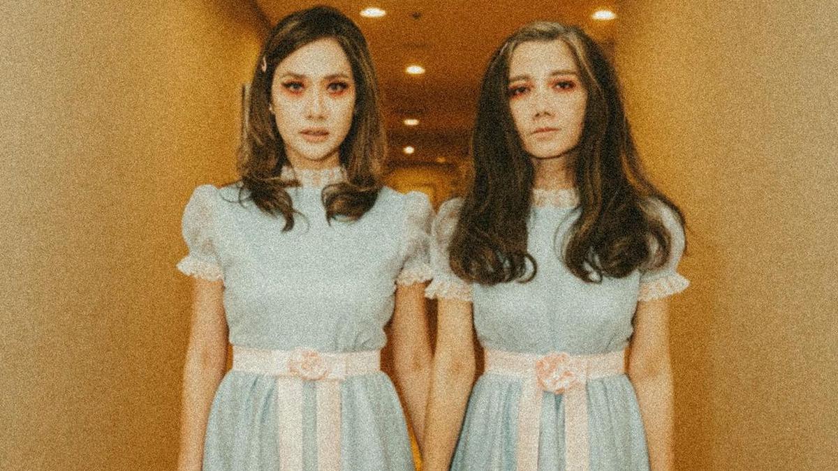 6 Potret Bunga Citra Lestari Cosplay jadi Hantu Kembar di Film The ...