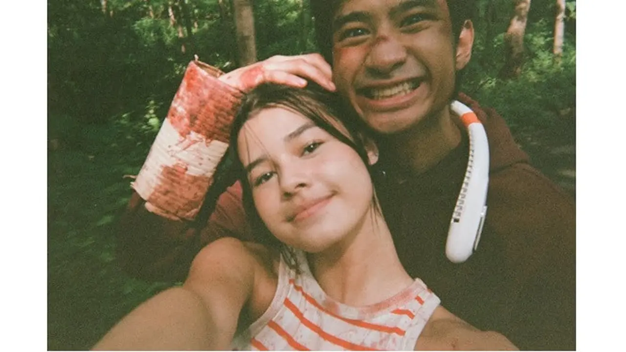 6 Potret Kedekatan Maria Theodore dan Devano Danendra di Lokasi Syuting ...