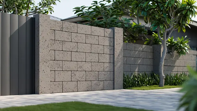 10 Model Pagar Batako Panjang Sederhana Minimalis, Bikin Hunian Tampil ...