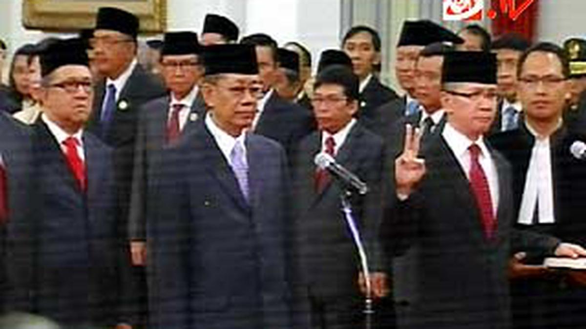 Presiden SBY Lantik Menteri dan Wakil Menteri