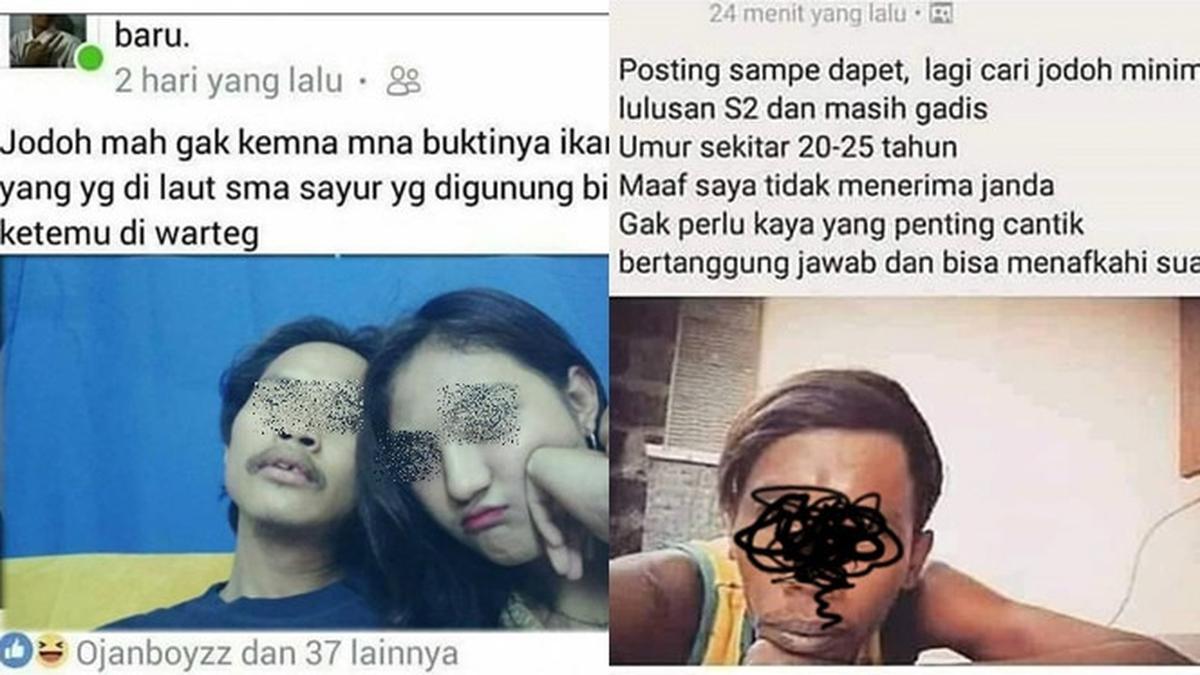 6 Status Facebook Bicara Jodoh Ini Absurd Banget, Bikin Ngakak - Hot ...