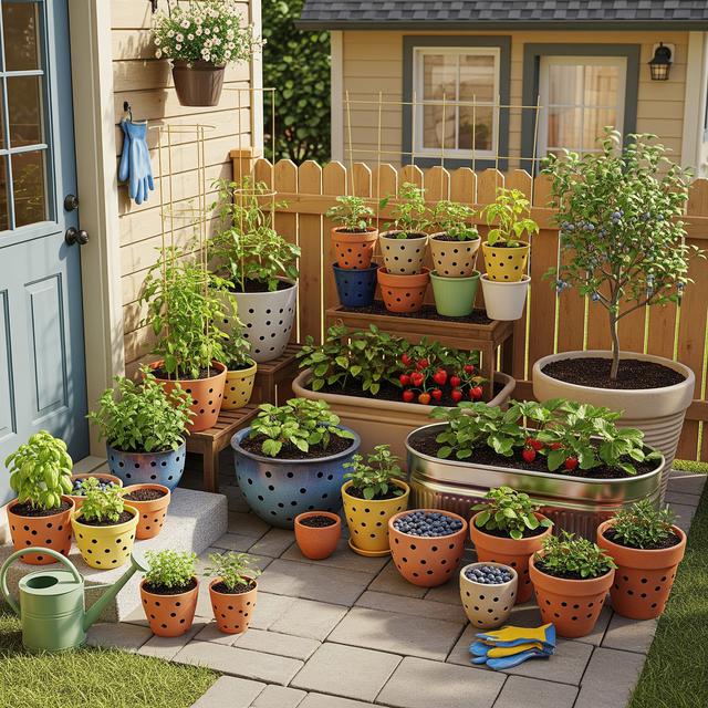 7 Desain Kebun Mini di Halaman Belakang untuk Rumah Kecil, Inovatif dan ...