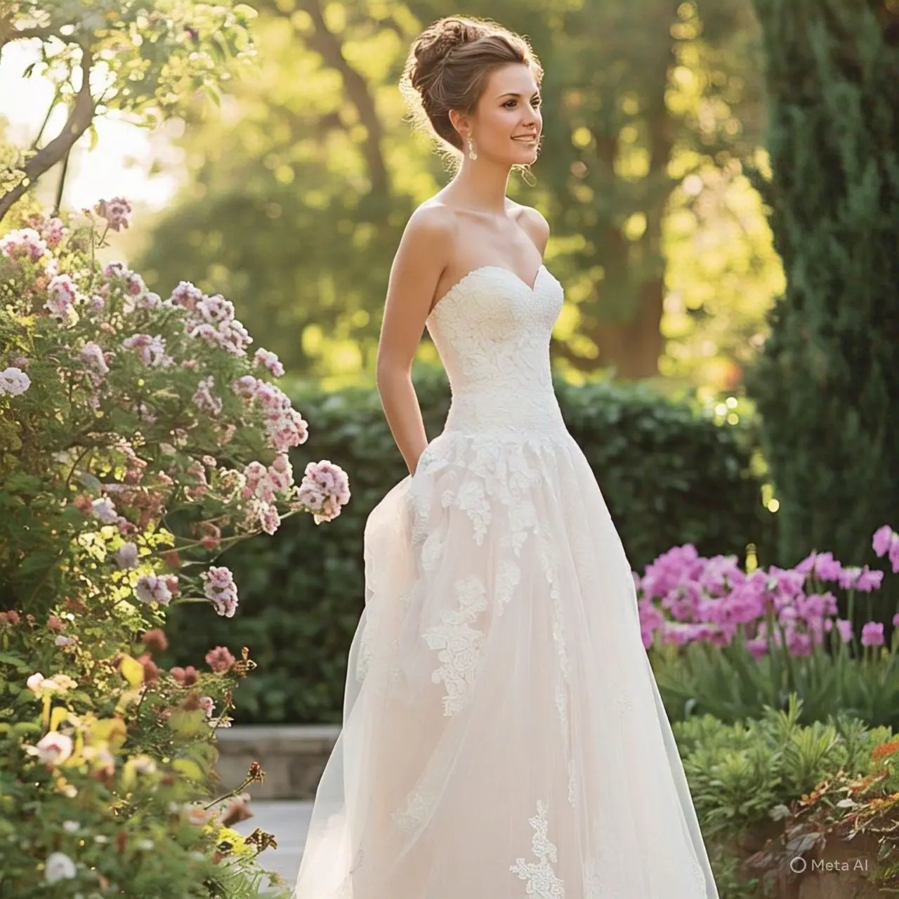 10 Ide Gaya Rambut Pengantin Berdasarkan Model Kerah Gaun Pernikahan ...