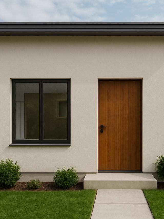 7 Inspirasi Warna Cat Pintu Depan Rumah Minimalis, Bikin Tampilan ...