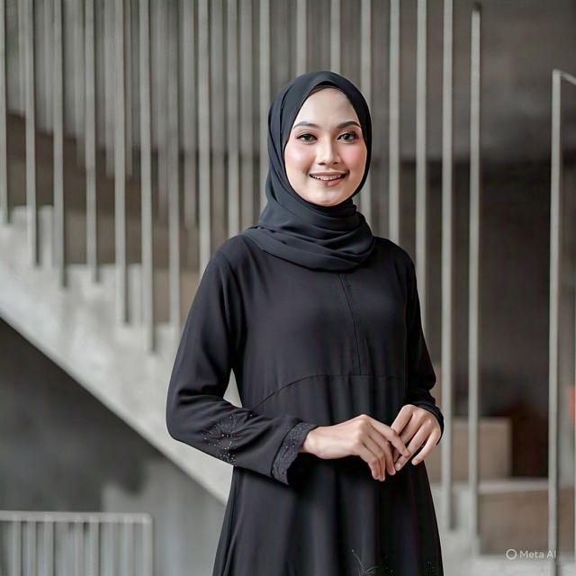 7 Potret Model Gamis Elegan dan Mewah, Bisa Dipakai di Berbagai Acara