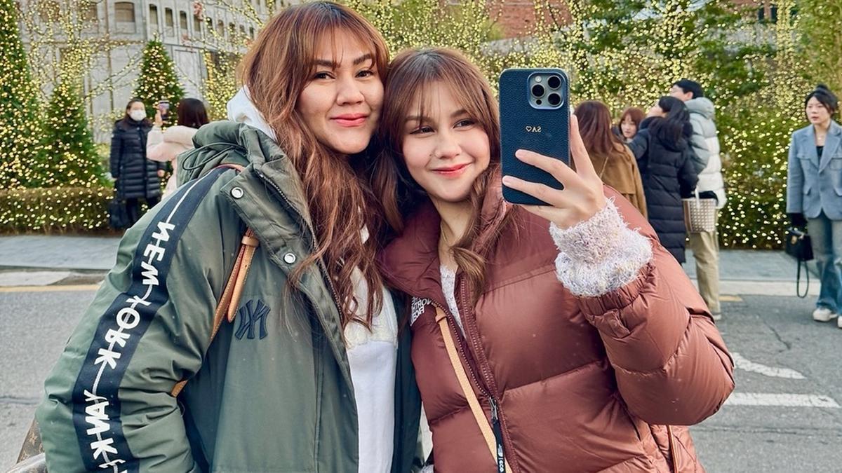 Potret Sissy Prescillia dan Vanesha Prescilla Liburan di Korea Selatan, Bak Kembar - Foto ...
