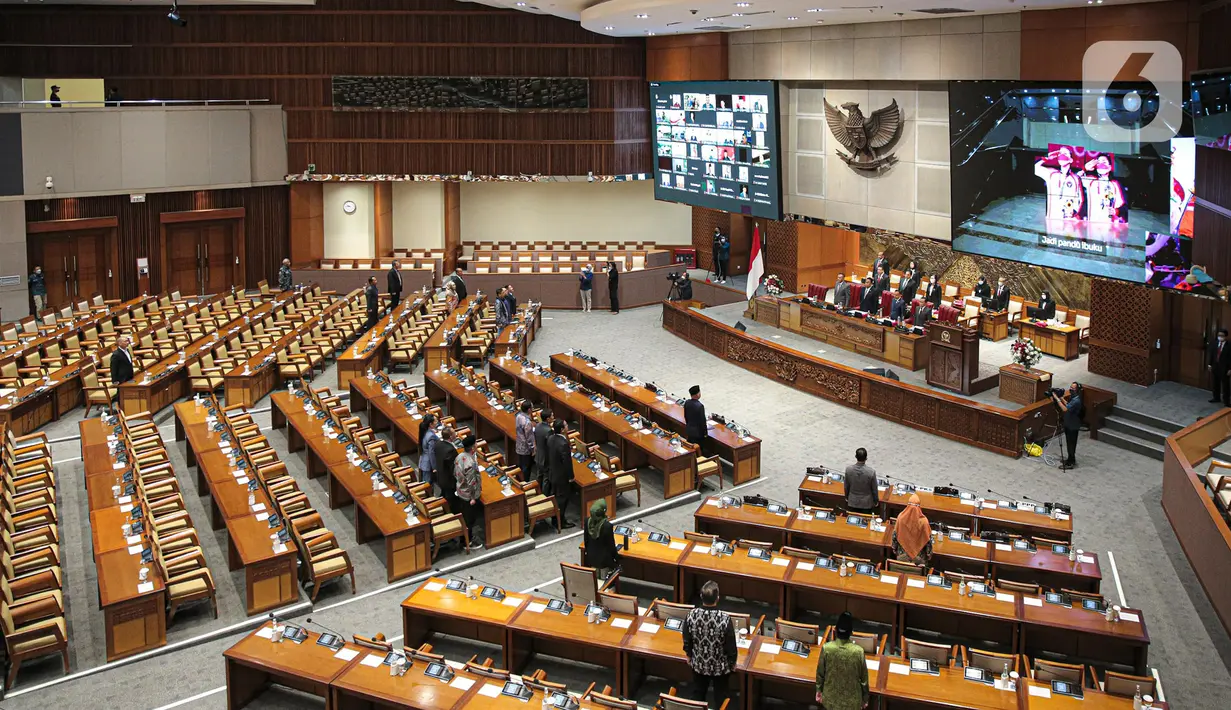 DPR Rapat Paripurna Pembukaan Masa Sidang - Foto Liputan6.com