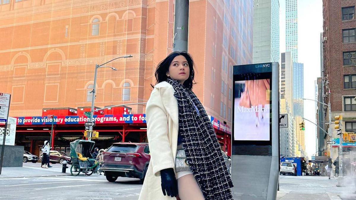 Potret Yoriko Angeline Tampil Stylish Saat Jalan-Jalan di New York ...