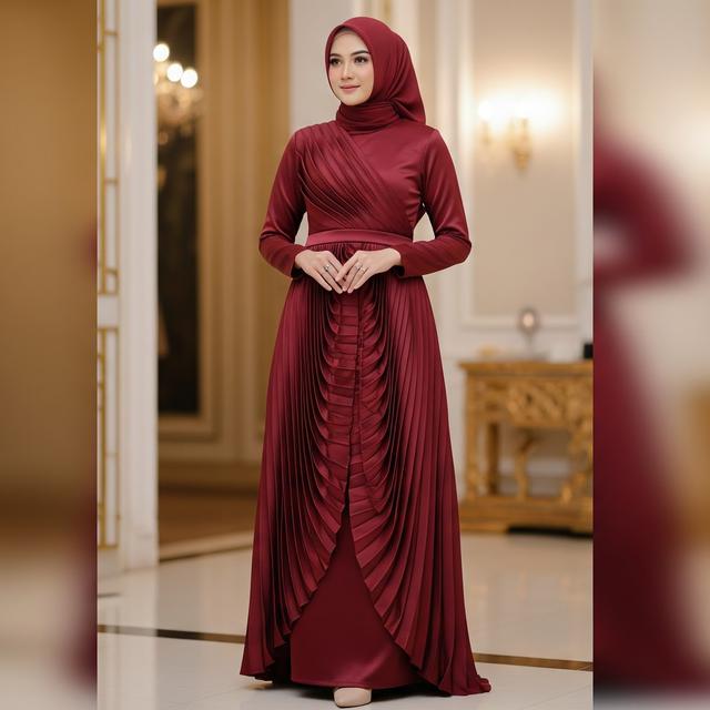 7 Model Gamis Bahan Satin Terbaru 2026, Tampilan Elegan dan Cocok untuk ...