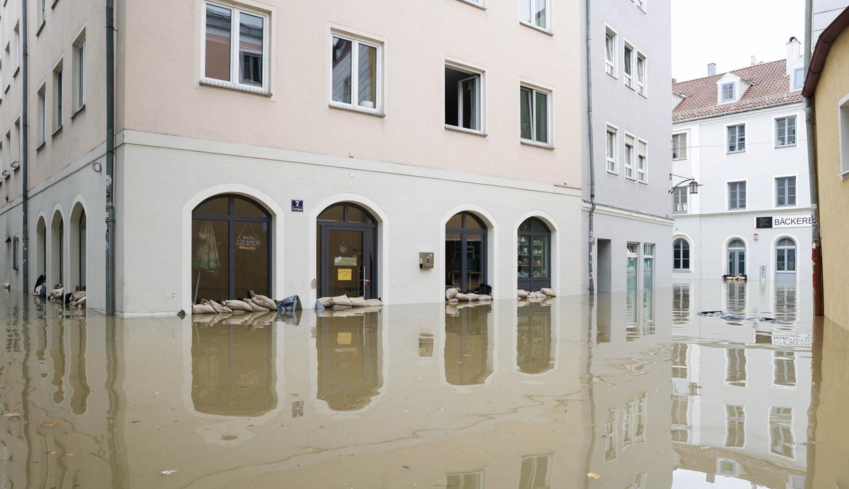 Potret Suasana Kota Passau Jerman yang Terendam Banjir