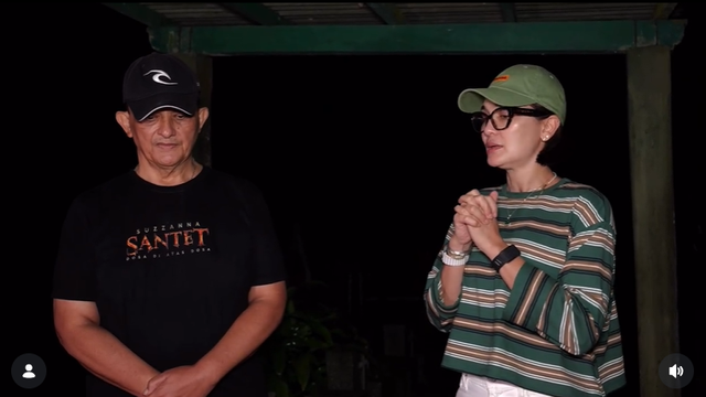 6 Potret Luna Maya Ziarah ke Makam Suzzanna Jelang Ramadan, Bawa Kabar ...