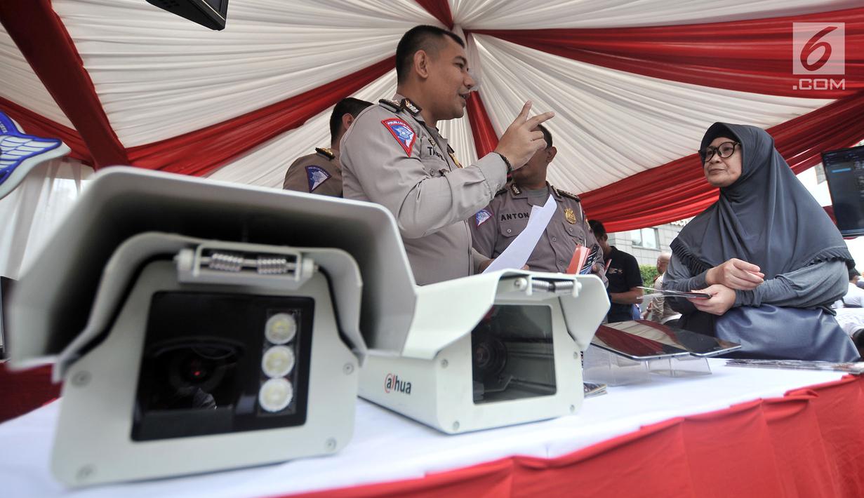 FOTO: Sistem Tilang ETLE Resmi Diluncurkan - Foto Liputan6.com