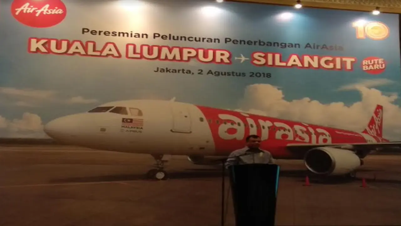 AirAsia Resmi Buka Rute Penerbangan Kuala Lumpur-Silangit - Bisnis Liputan6.com