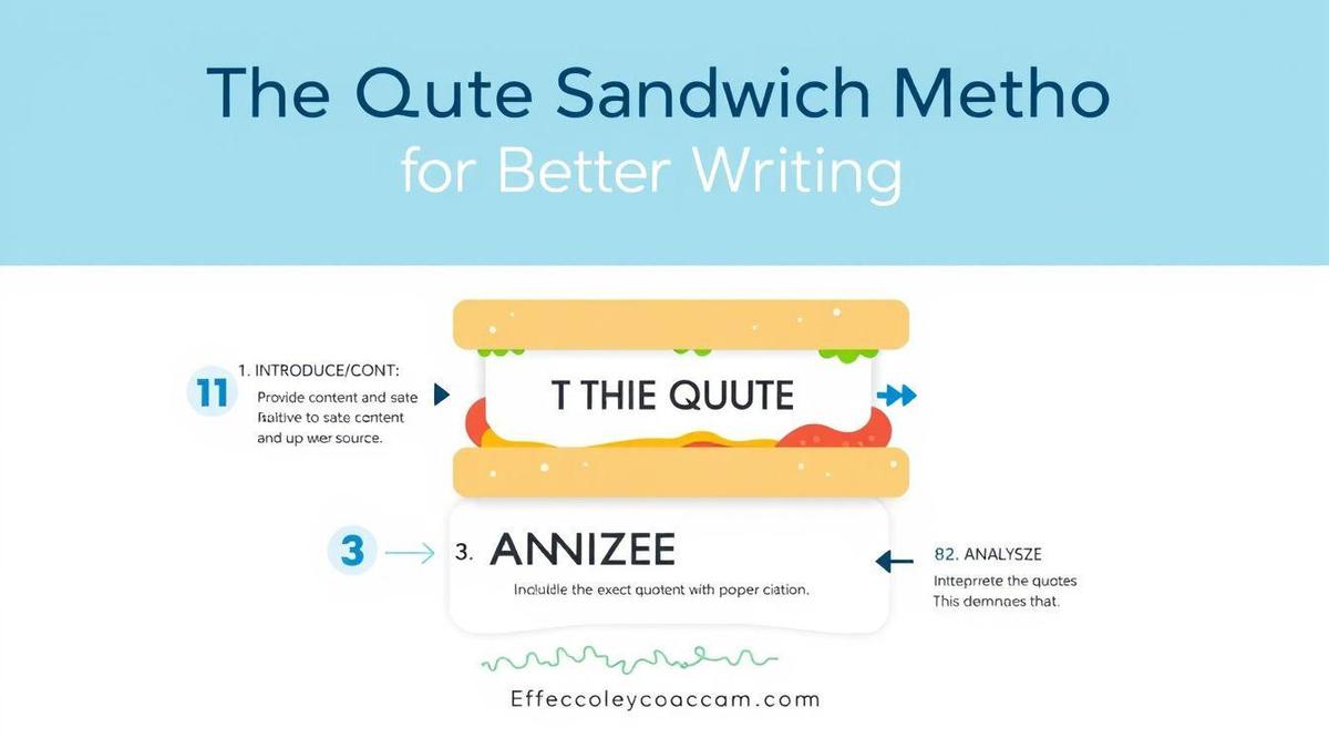 How Quote Sandwich Method Works for Better Writing