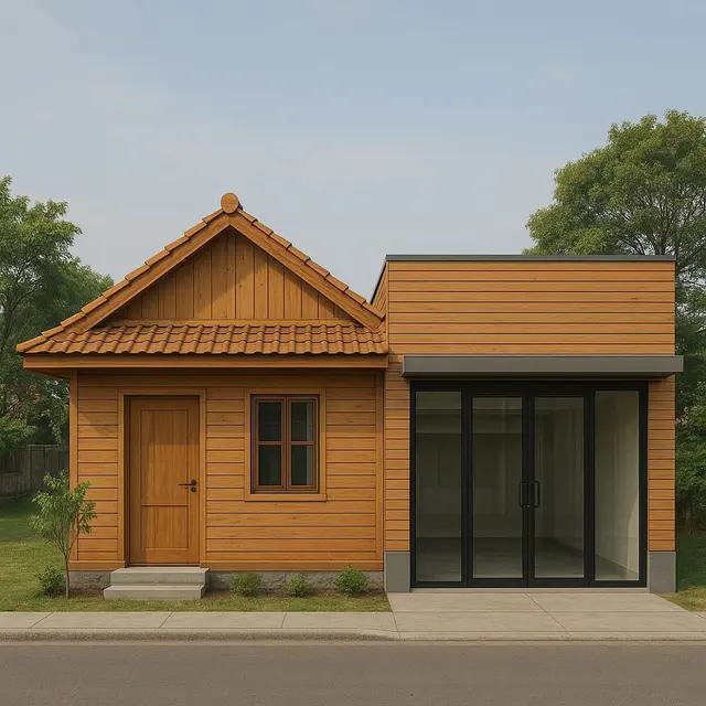 5 Model Rumah Sederhana di Desa Lengkap dengan Ruko untuk Jualan ...