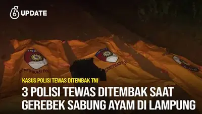3 Polisi di Way Kanan Tewas Tertembak Saat Gerebek Judi Sabung Ayam, Salah Satunya Kapolsek ...
