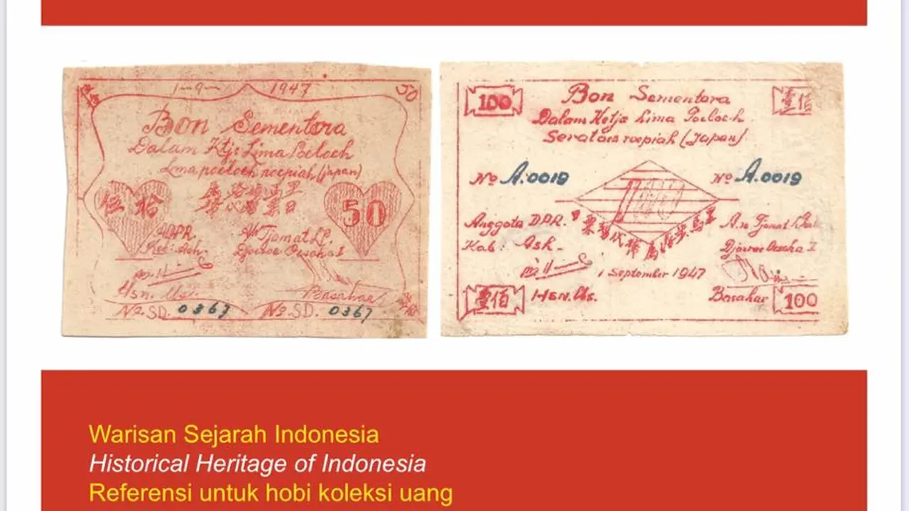 Diperingati Setiap 30 Oktober, Berikut Sejarah Hari Oeang Republik ...