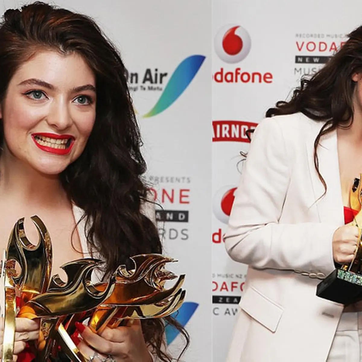 Unhas Lorde Grammy 2024 Beautiful Burgundy Almond Nails For Summer