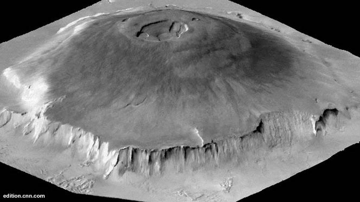 Ditemukan! Gunung Super yang Pernah Meledak Dahsyat di Mars