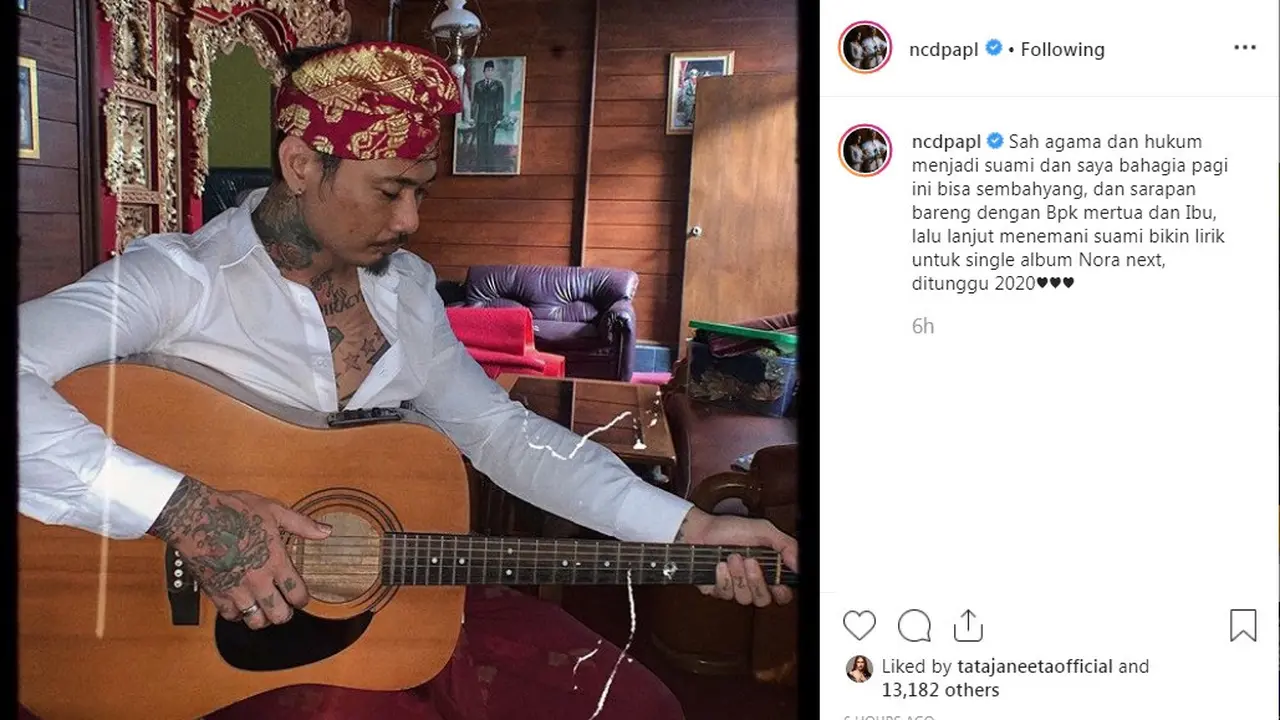 Resmi Jadi Istri Jerinx SID, Nora Alexandra Siap Jadi Penyanyi ...