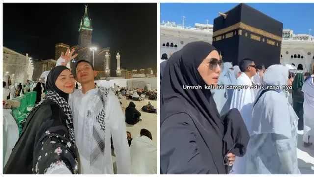 6 Potret Citra Kirana dan Rezky Aditya Umrah, Mengejar Malam Lailatul Qadar di Tanah Suci - Hot ...