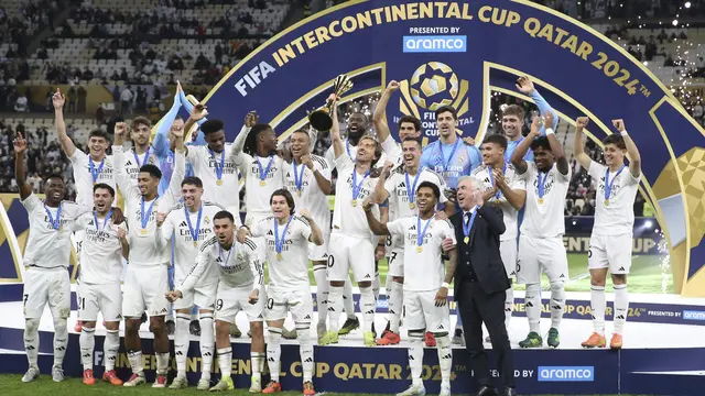 Raih Trofi Piala Interkontinental 2024, Carlo Ancelotti Kukuhkan Diri Sebagai Pelatih Tersukses ...