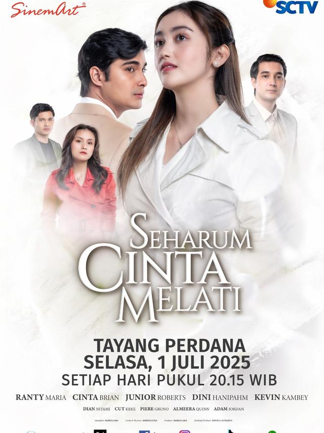 Saksikan Sinetron Terbaru SCTV, Cinta Seharum Melati, Tayang Perdana ...