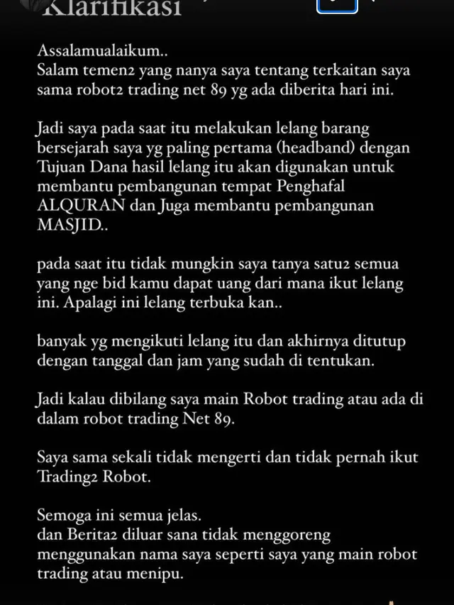 Klarifikasi Atta Halilintar Dituding Ikut Robot Trading Net89, Ngaku Tak Mengerti dan Enggak ...