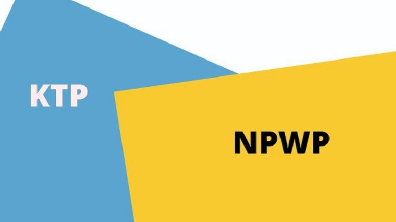Infografis Nomor Induk Kependudukan di KTP Dijadikan NPWP