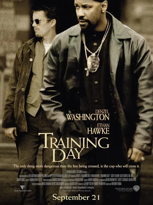 Sinopsis Training Day, Film Aksi Seorang Polisi Pemula dengan Detektif ...