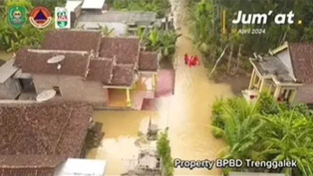 541 Rumah di Trenggalek Terdampak Banjir dan Longsor, Sekolah di Desa Munjungan Diliburkan ...