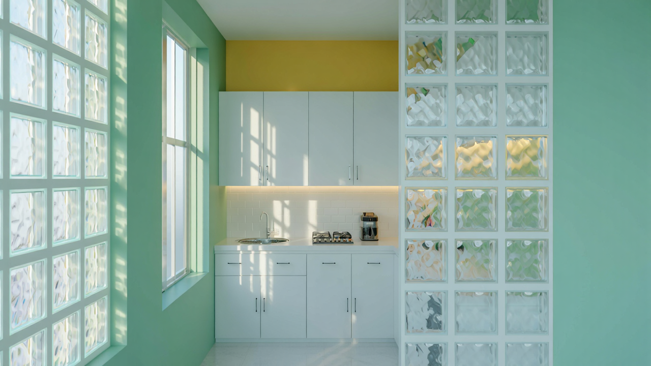 7 Gambar Glass Block Rumah Minimalis, Pencahayaan Alami dengan Sentuhan ...