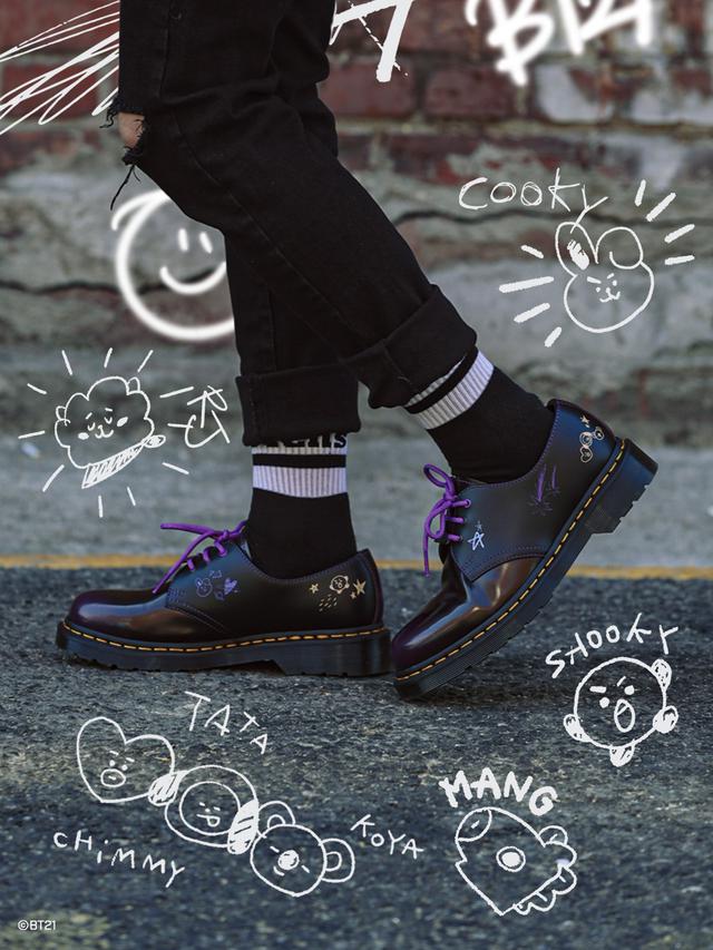 Memadukan Seni, Musik, dan Gaya, Dr. Martens Berkolaborasi dengan BT21 ...