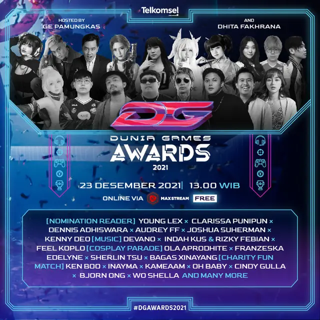 Cek Daftar Lengkap Pemenang Dunia Games Awards 2021 dari Telkomsel - Tekno Liputan6.com