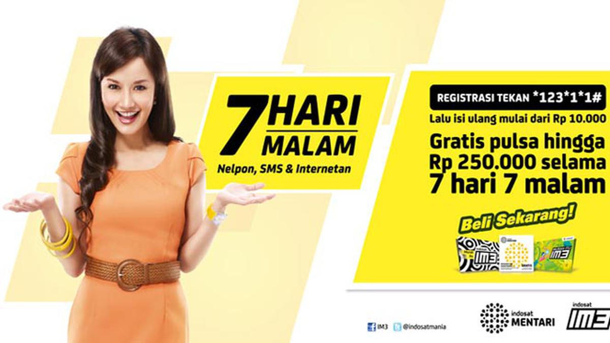 Indosat Rilis Program Gratisan "7 Hari 7 Malam" - Tekno Liputan6.com
