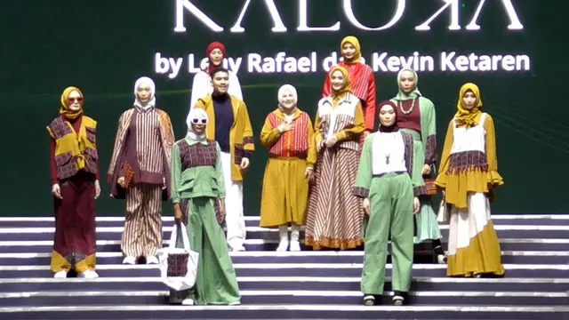 Panggung Indonesia International Modest Fashion Festival Diramaikan Kehadiran Kaloka - ShowBiz ...