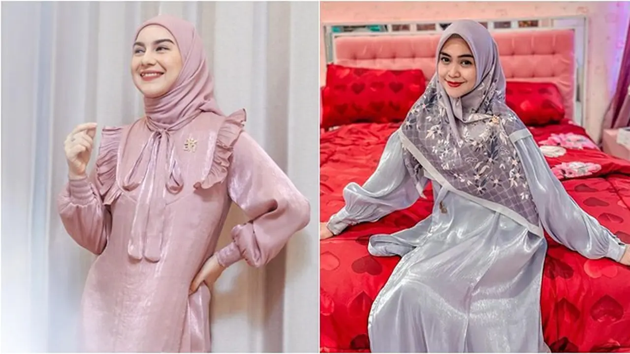 7 Potret Artis Pakai Baju Shimmer, Diprediksi Jadi Tren Lebaran 2024 ...