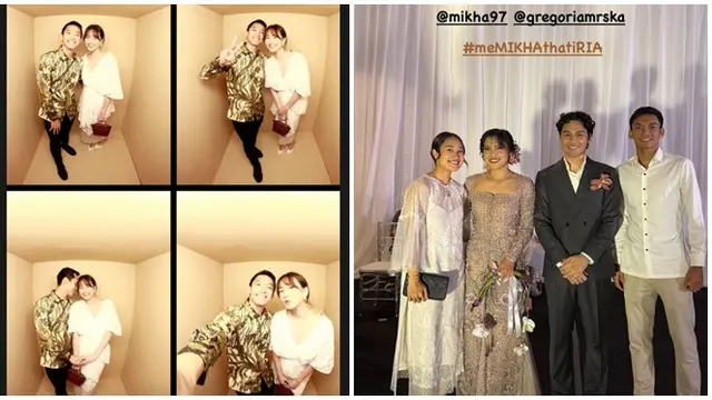 6 Pasangan Atlet di Resepsi Gregoria Mariska dan Mikha Angelo, Tak Kalah Romantis - Hot Liputan6.com