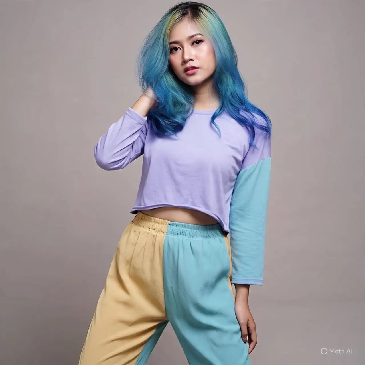 15 Inspirasi Cat Rambut Warna Biru yang Bikin Penampilanmu Makin ...