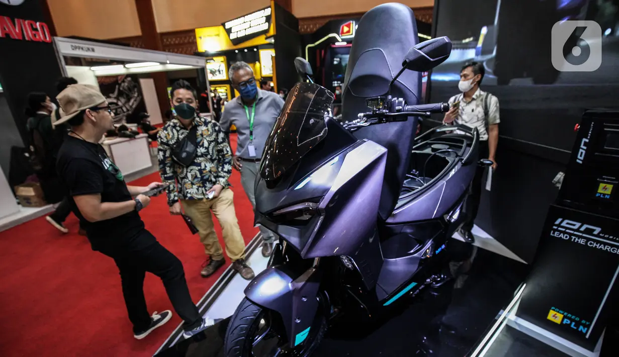 Pembukaan Indonesia Motorcycle Show 2022 - Foto Liputan6.com