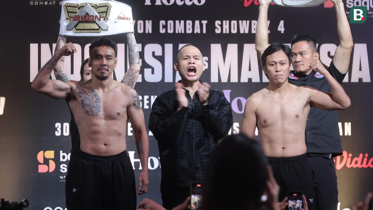 Seru! Vidio Tayangkan Duel Petarung Indonesia Vs Malaysia di Byon Combat Showbiz Volume 4 ...
