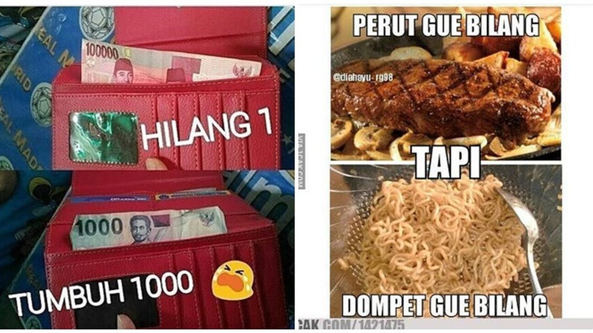 6 Meme Kocak Isi Dompet Ini Bikin Geleng Kepala