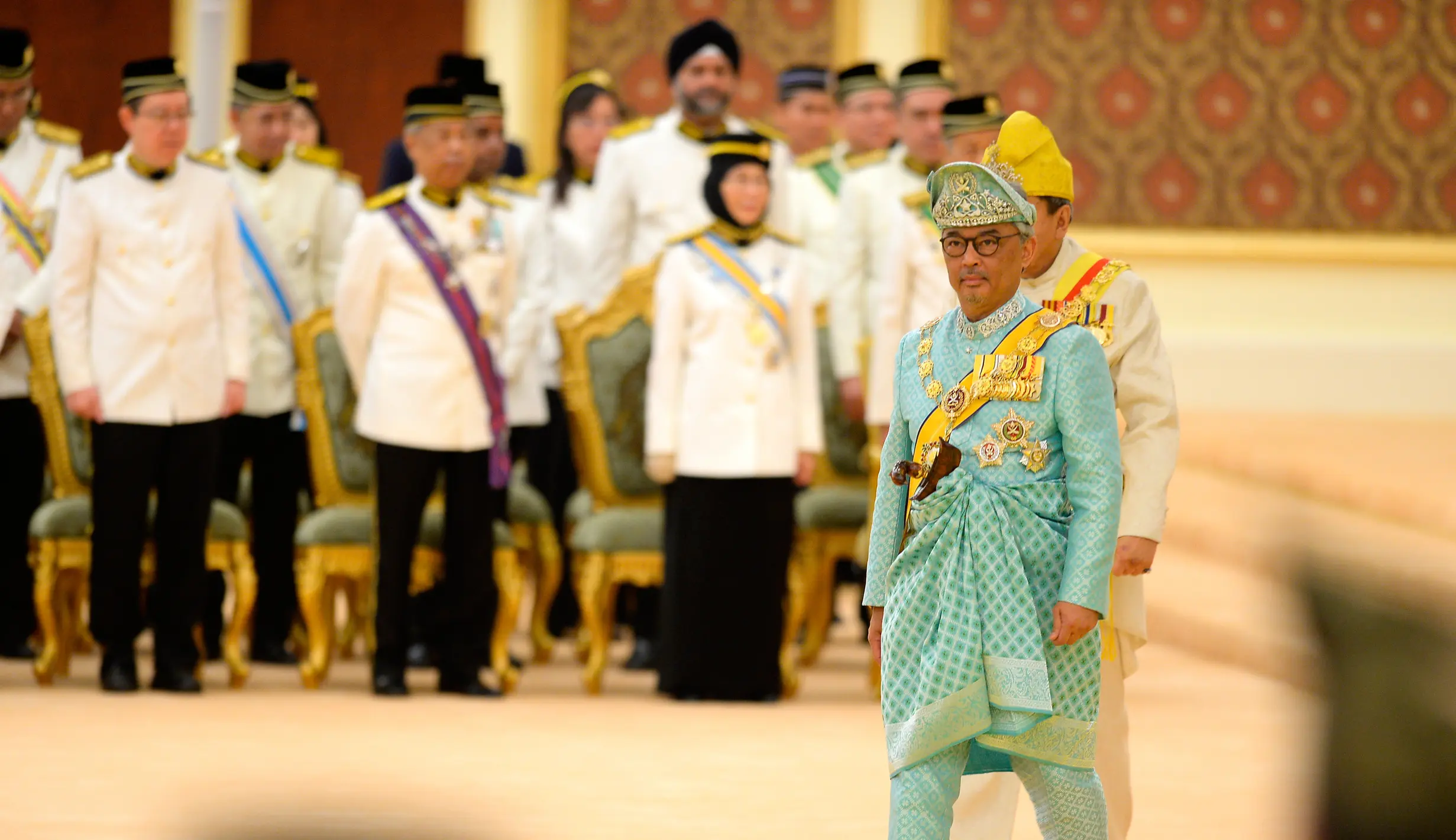 FOTO: Sultan Abdullah Resmi Menjadi Raja Malaysia - Foto Liputan6.com