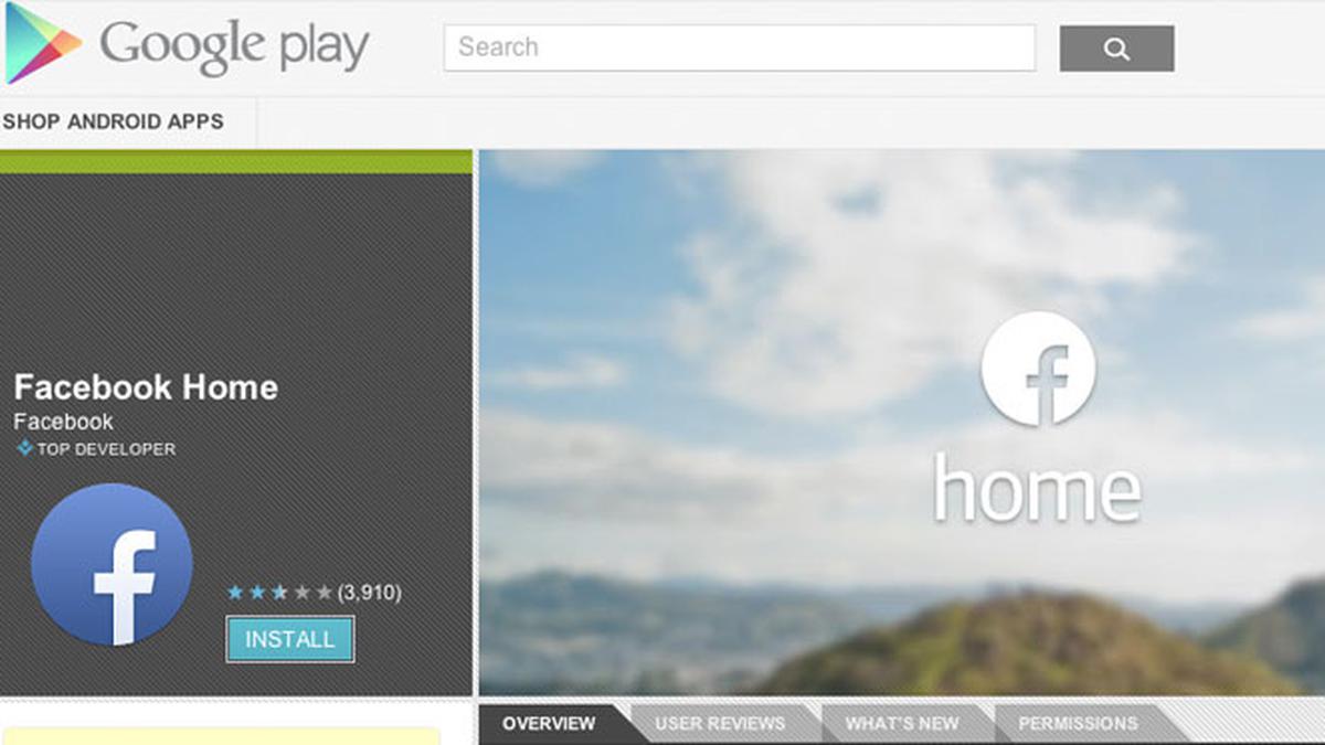 Facebook Home Sudah Tersedia di Google Play Store, Tapi... - Tekno ...
