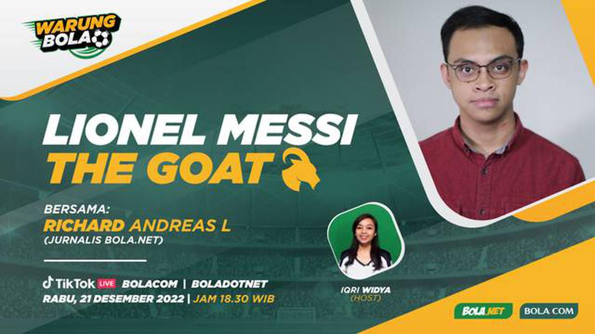 VIDEO Warung Bola: Juarai Piala Dunia 2022, Lionel Messi The Real GOAT
