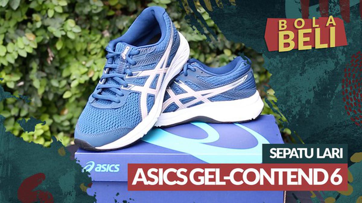 VIDEO Bola Beli: Seberapa Nyaman Sepatu Lari Wanita Asics Gel-Contend 6 ...
