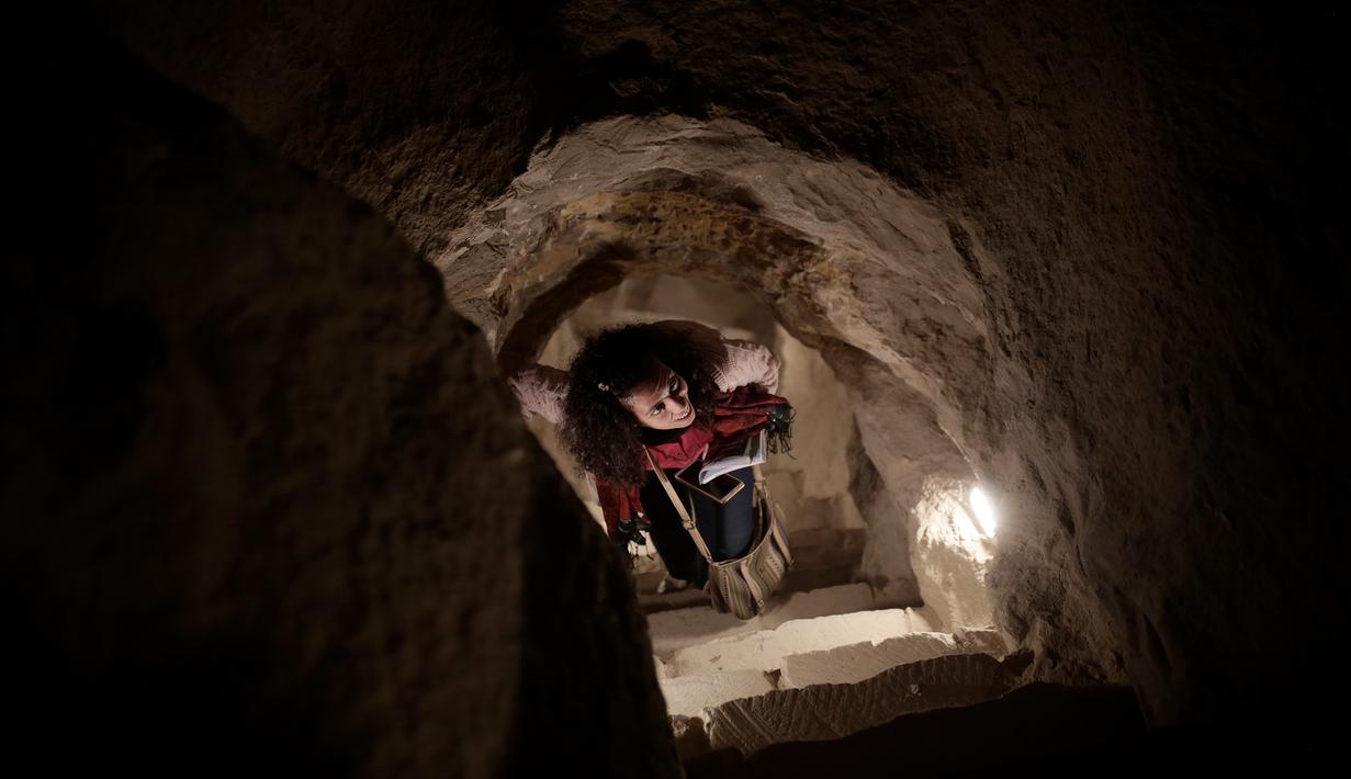 FOTO: Melihat Isi Piramida Berumur 4.700 Tahun di Mesir - Foto Liputan6.com